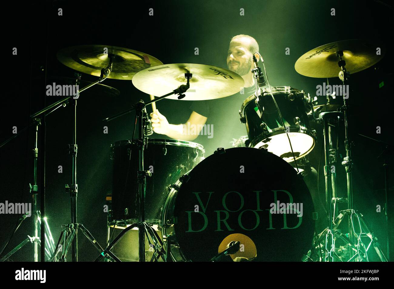 Athens, Greece. 18th Nov, 2022. Athens, 18 November 2022, Void Droid along with Khirki ...