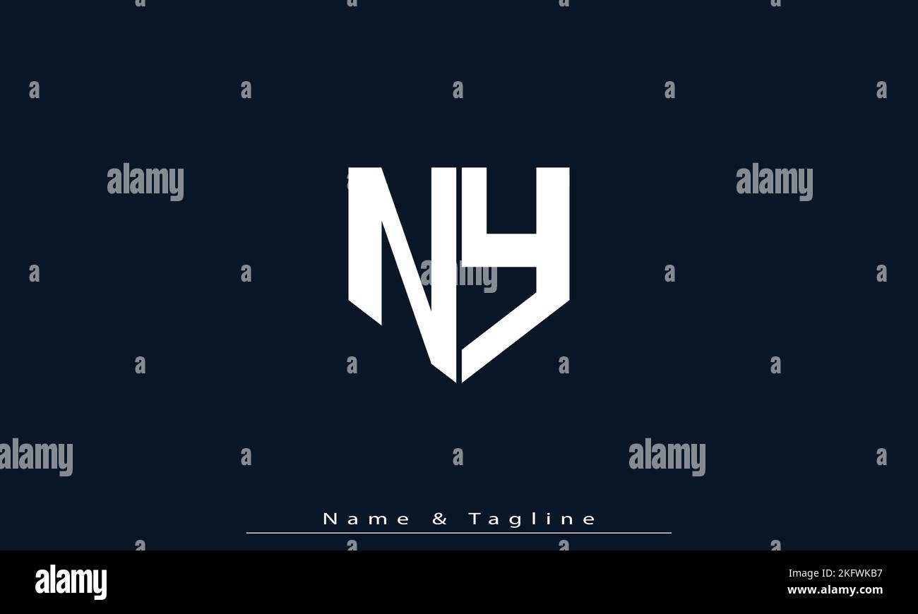 Ny logo design Stock Vector Images - Alamy