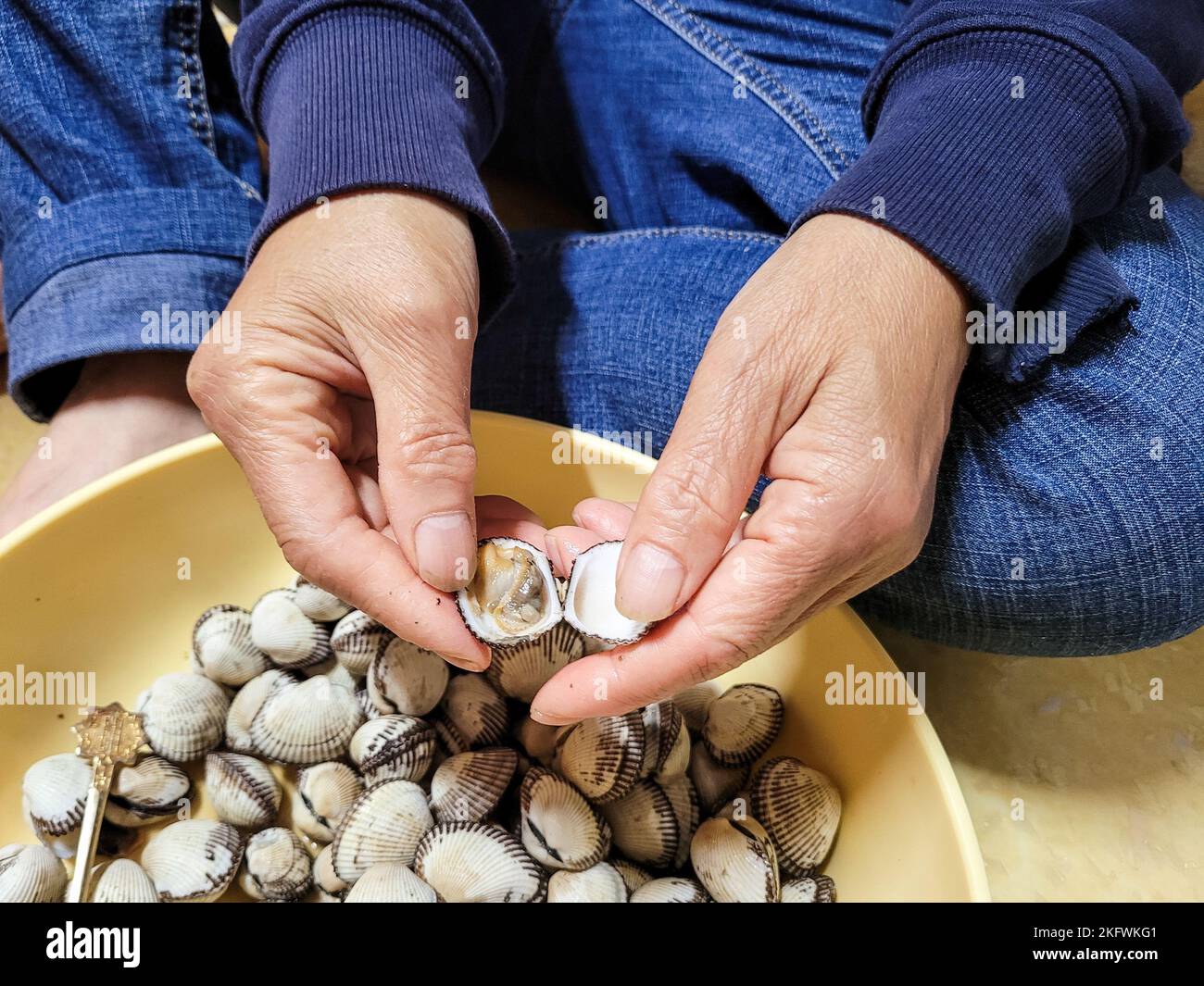 Shelling tool hi-res stock photography and images - Alamy