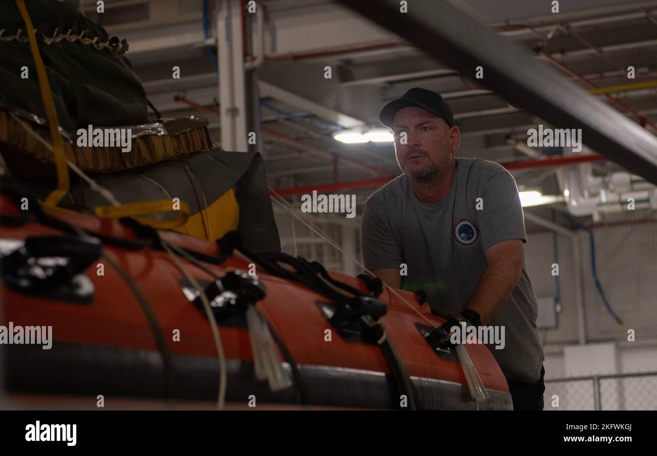 Josh Watson, 1st Air Force, Det. 3 Human Space Flight Support astronaut ...