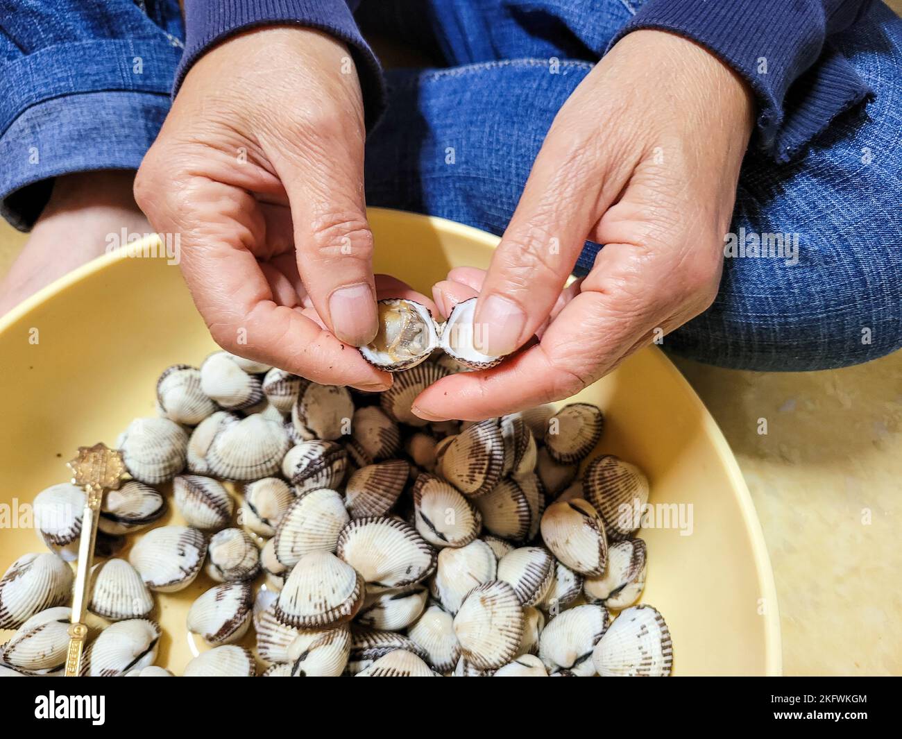 Shelling tool hi-res stock photography and images - Alamy