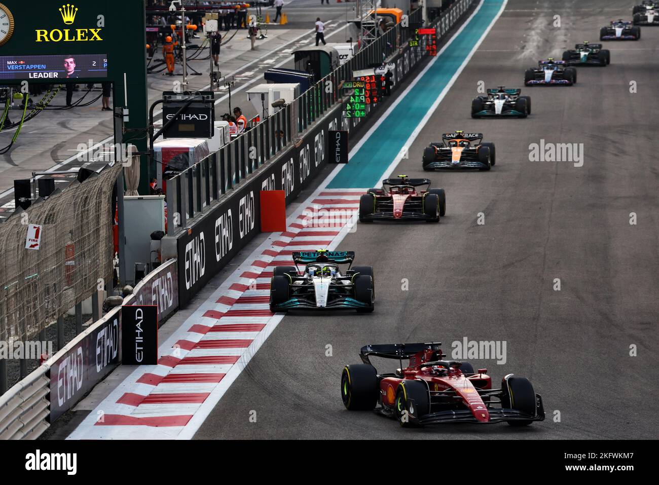 Charles Leclerc (MON) Ferrari F1-75. 20.11.2022. Formula 1 World ...