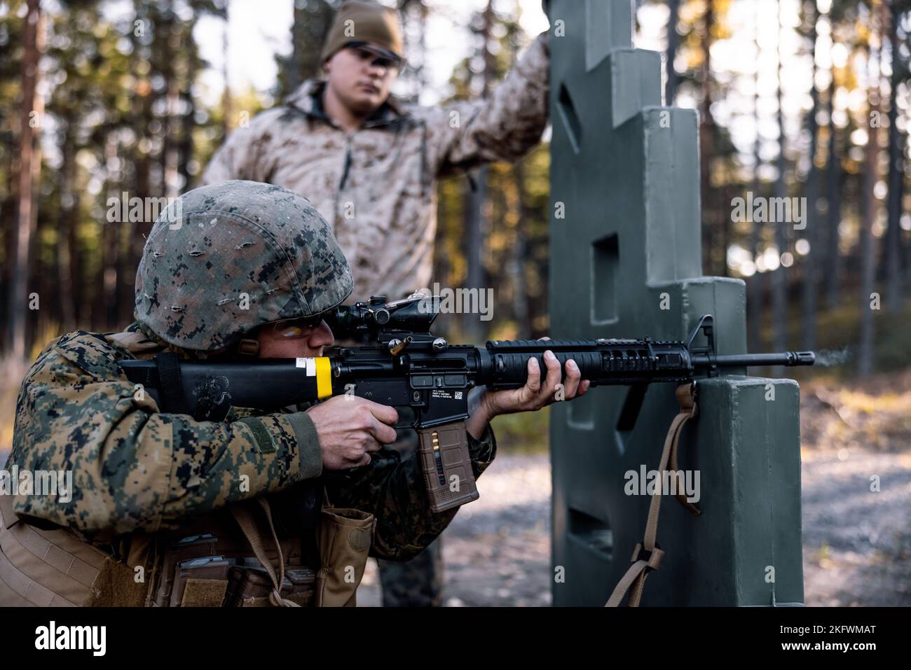 U.S. Marine Corps Lance Cpl. Anthony Miranda, an administrative ...