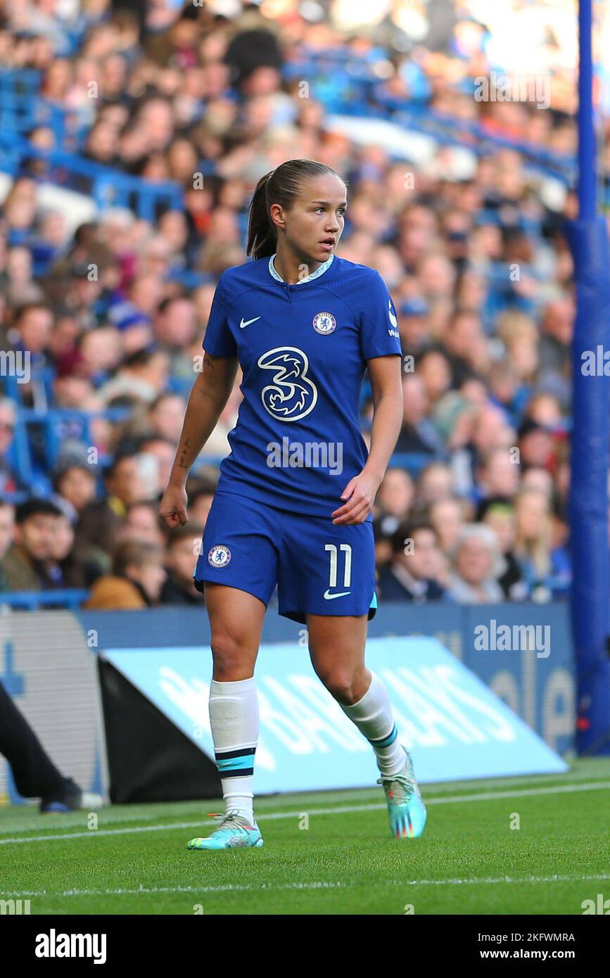 20th November 2022; Stamford Bridge, Chelsea, London, England: Womens ...