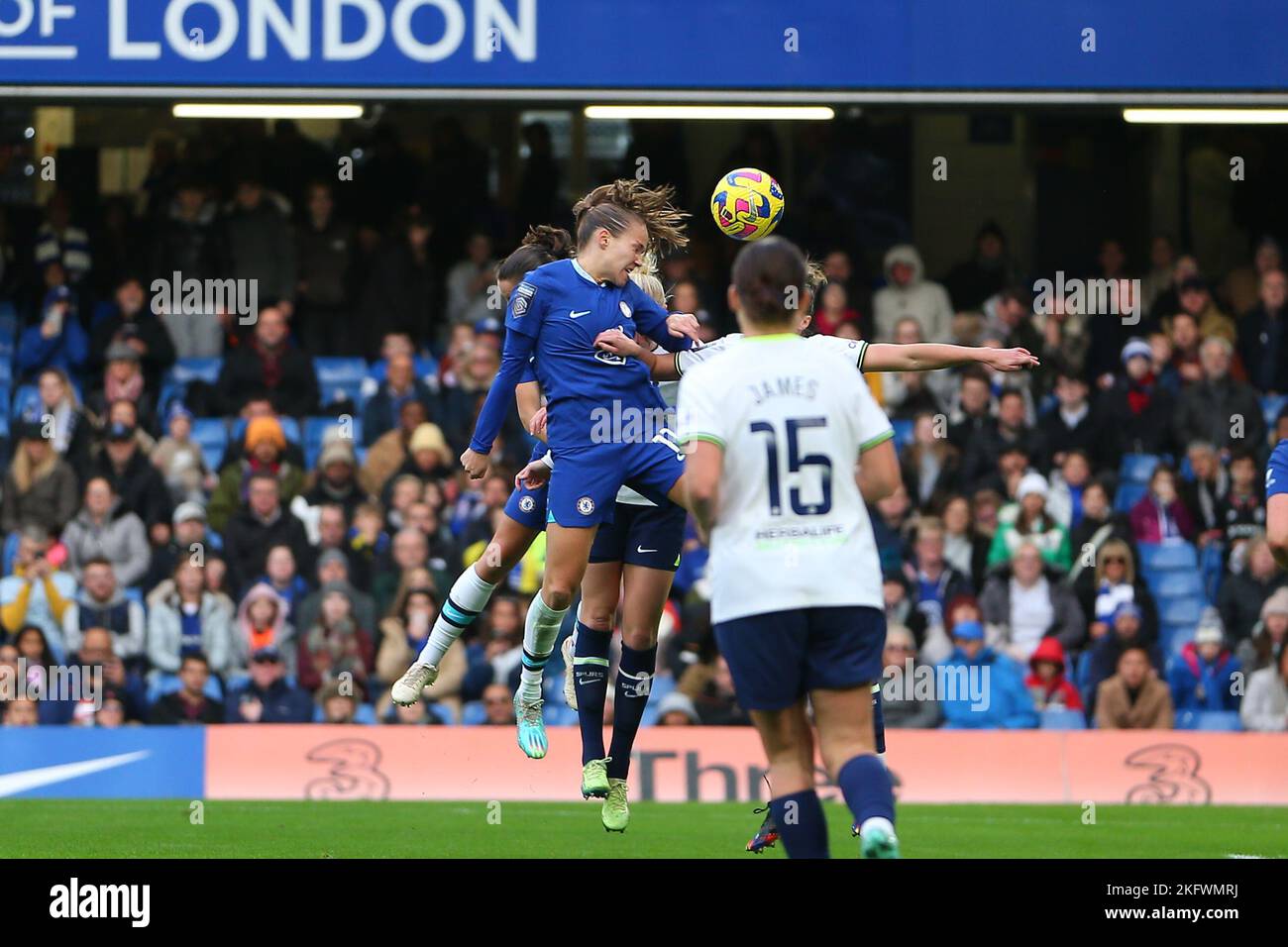 20th November 2022; Stamford Bridge, Chelsea, London, England: Womens ...