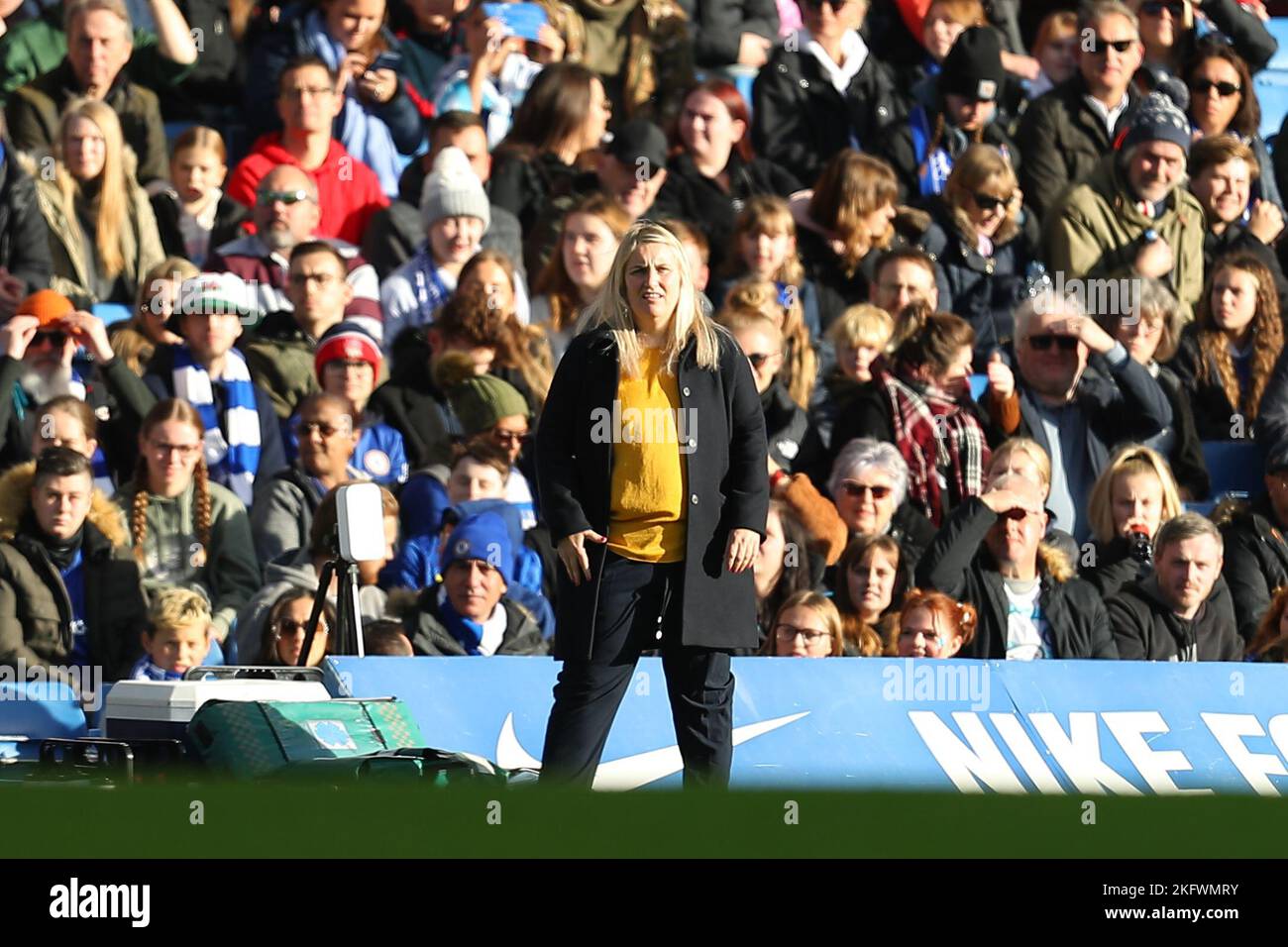 20th November 2022; Stamford Bridge, Chelsea, London, England: Womens ...