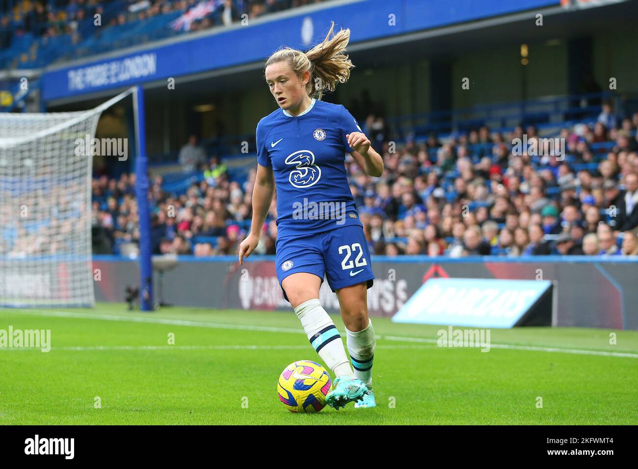 20th November 2022; Stamford Bridge, Chelsea, London, England: Womens ...
