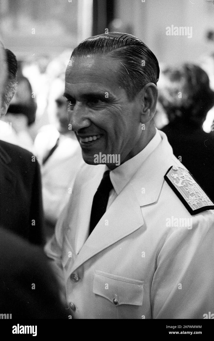 Jorge Isaac Anaya, Argentine Commander of the Navy, military junta ...