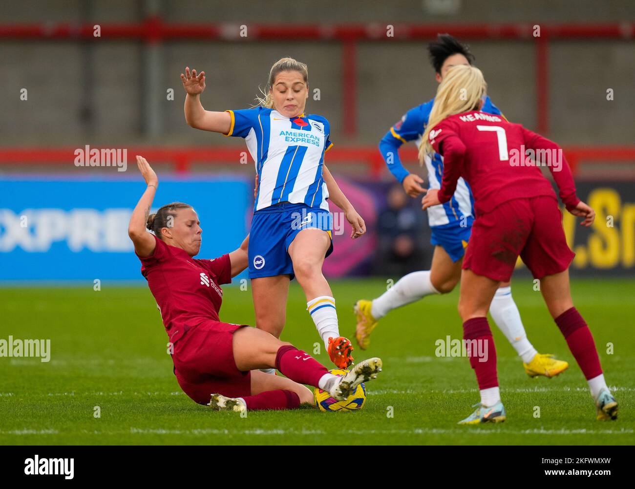 Football action poppy hi-res stock photography and images - Alamy