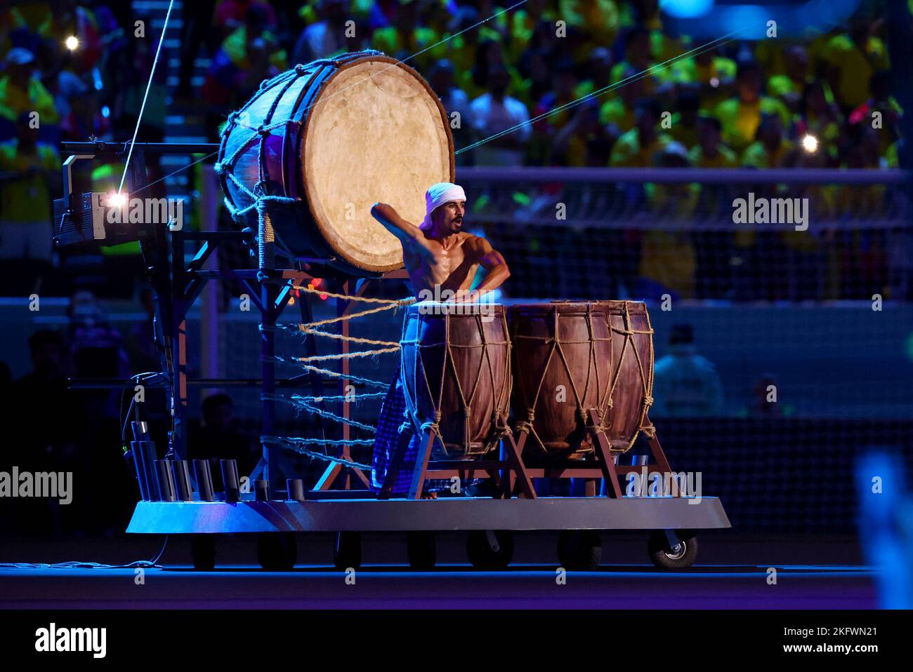 Al Chaur, Qatar. 20th Nov, 2022. Soccer, World Cup 2022 in Qatar, Qatar ...
