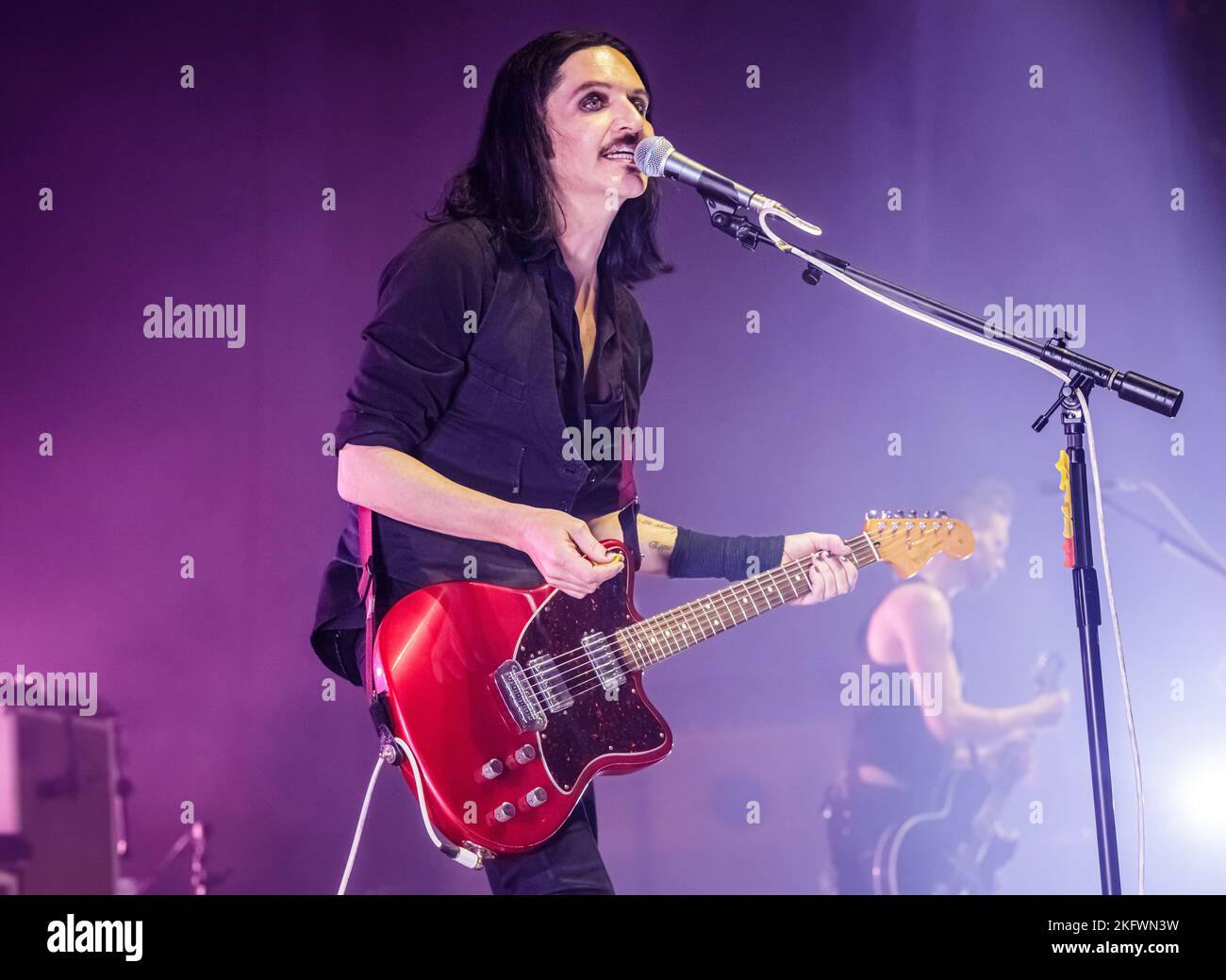 Placebo performing live at Portsmouth Guildhall, Portsmouth, UK on 18th ...