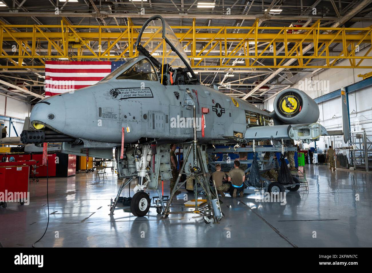 U.S. Air Force Airmen assigned to the 309th Aircraft Maintenance Group ...