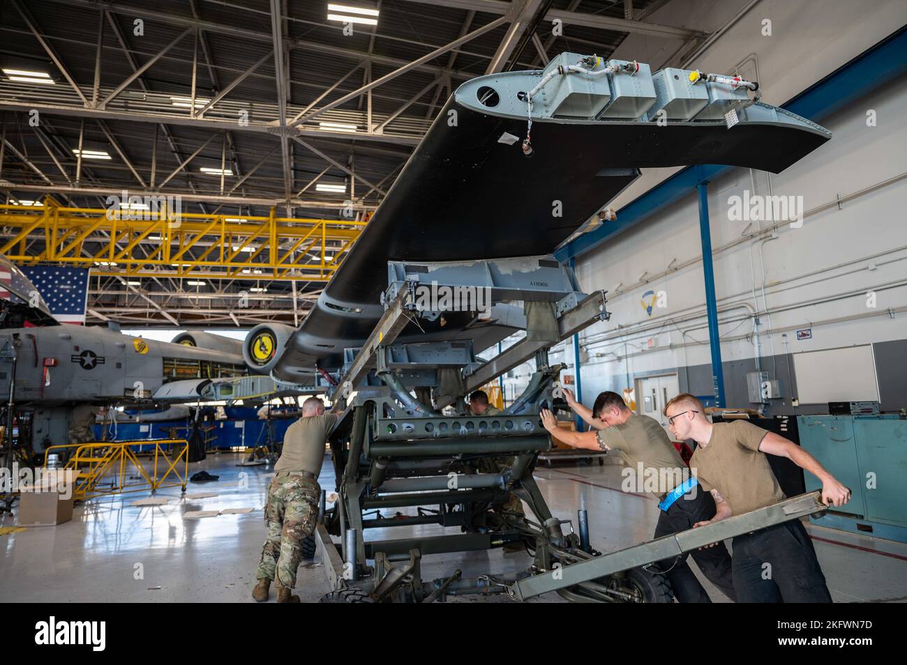 U.S. Air Force Airmen assigned to the 309th Aircraft Maintenance Group ...