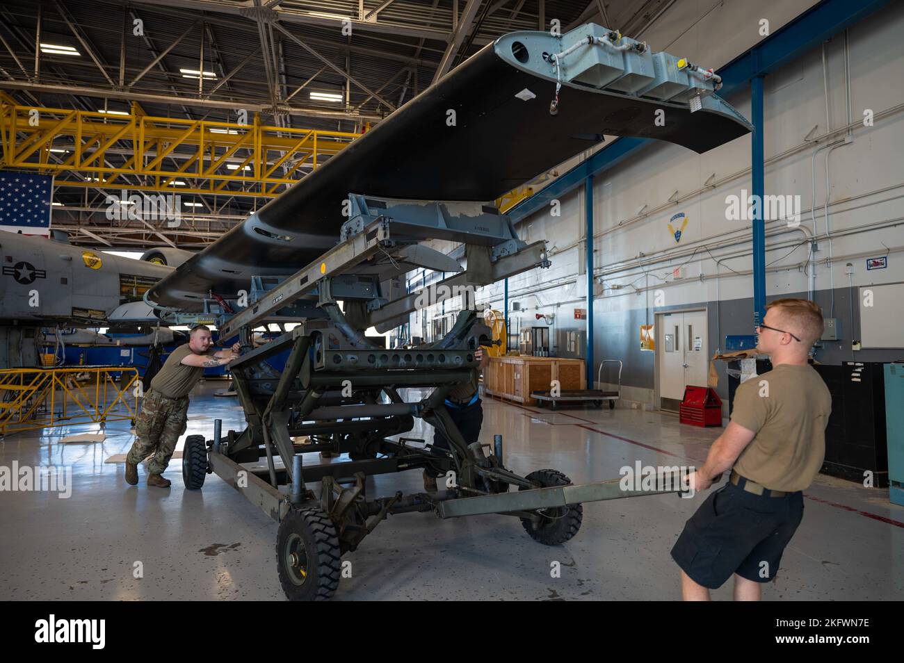 U.S. Air Force Airmen assigned to the 309th Aircraft Maintenance Group ...