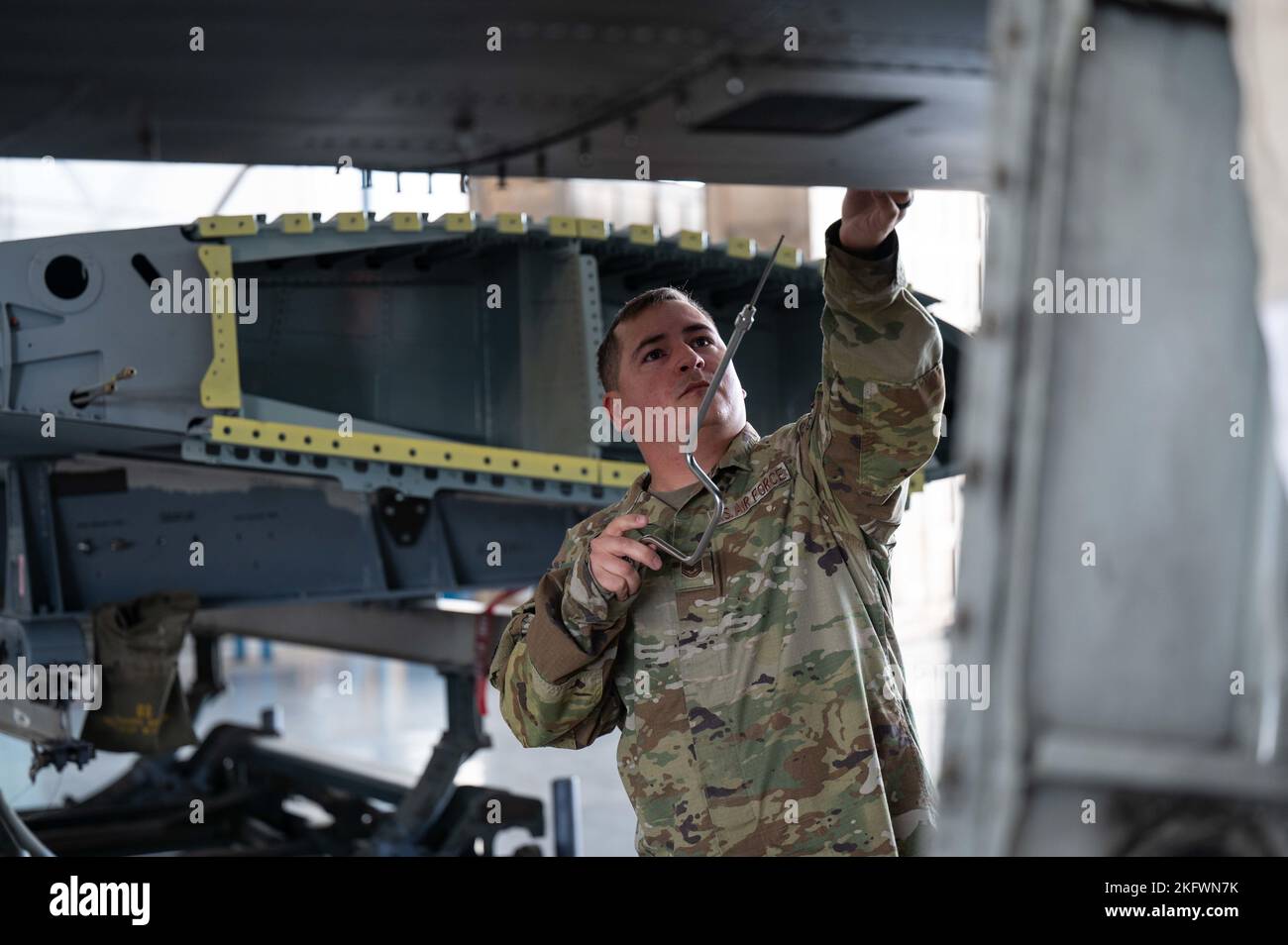 Tech. Sgt. Lee Lopez, 309th Aircraft Maintenance Group expeditionary ...