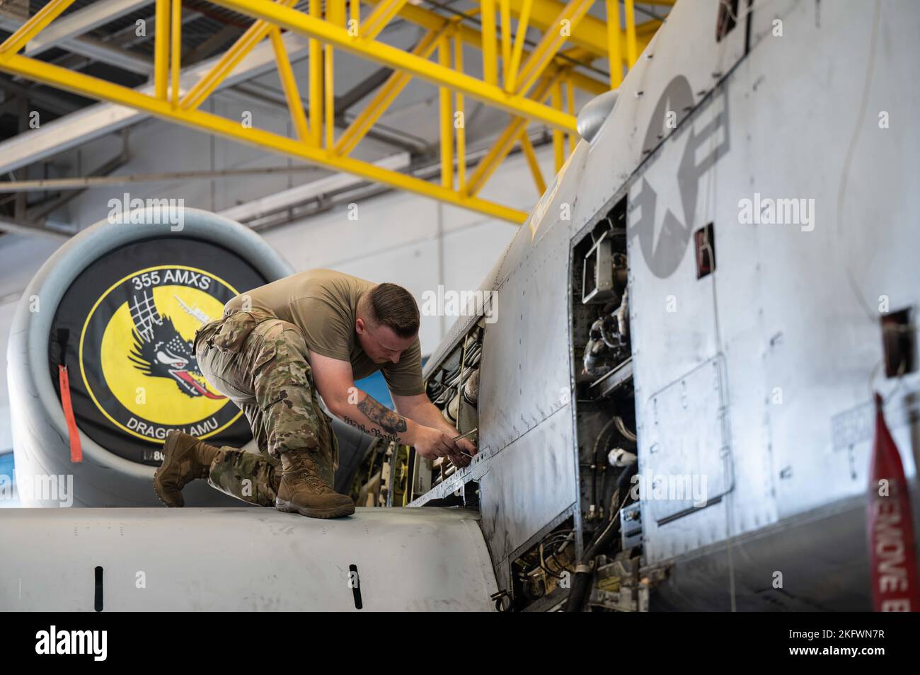 U.S. Air Force Staff Sgt. Gregory Johnson, 309th Aircraft Maintenance ...