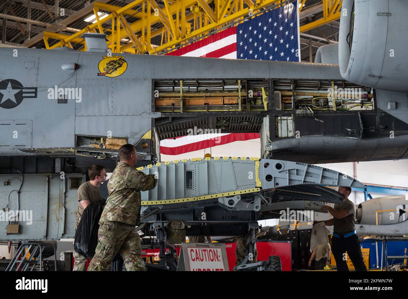 U.S. Air Force Airmen assigned to the 309th Aircraft Maintenance Group ...