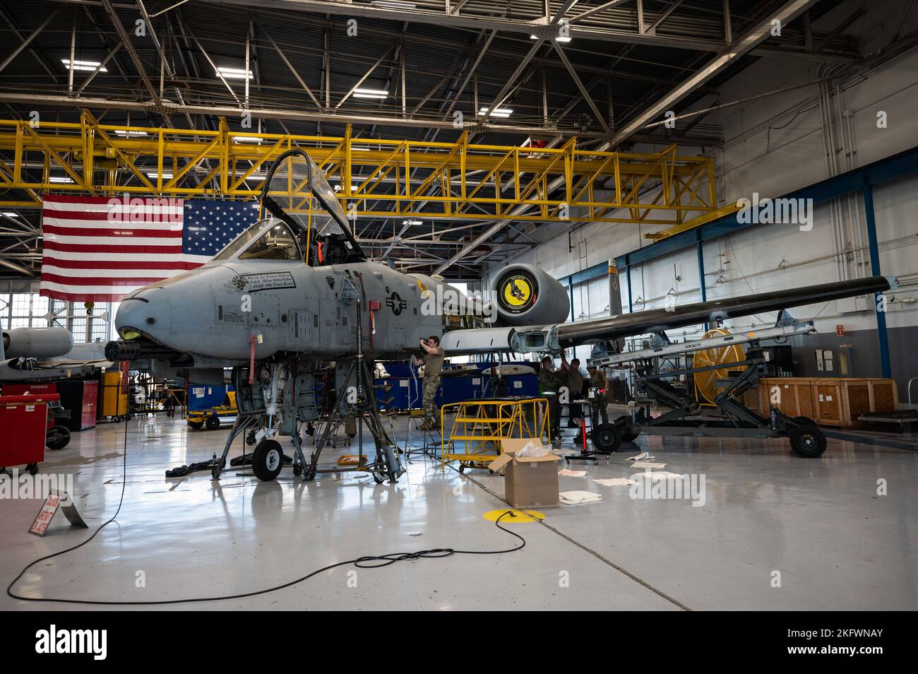 U.S. Air Force Airmen assigned to the 309th Aircraft Maintenance Group ...