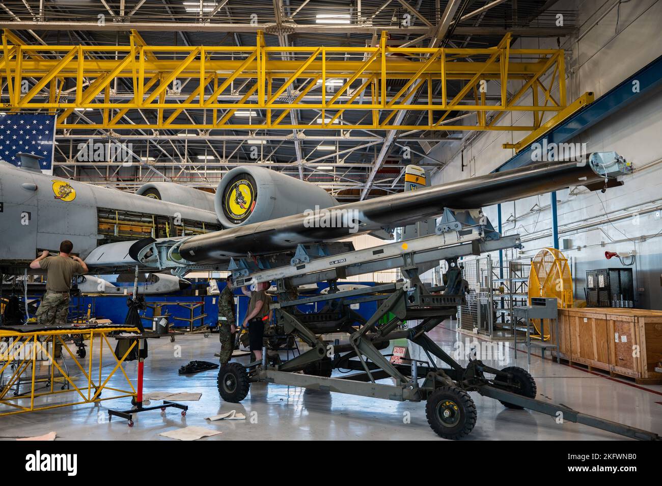 U.S. Air Force Airmen assigned to the 309th Aircraft Maintenance Group ...
