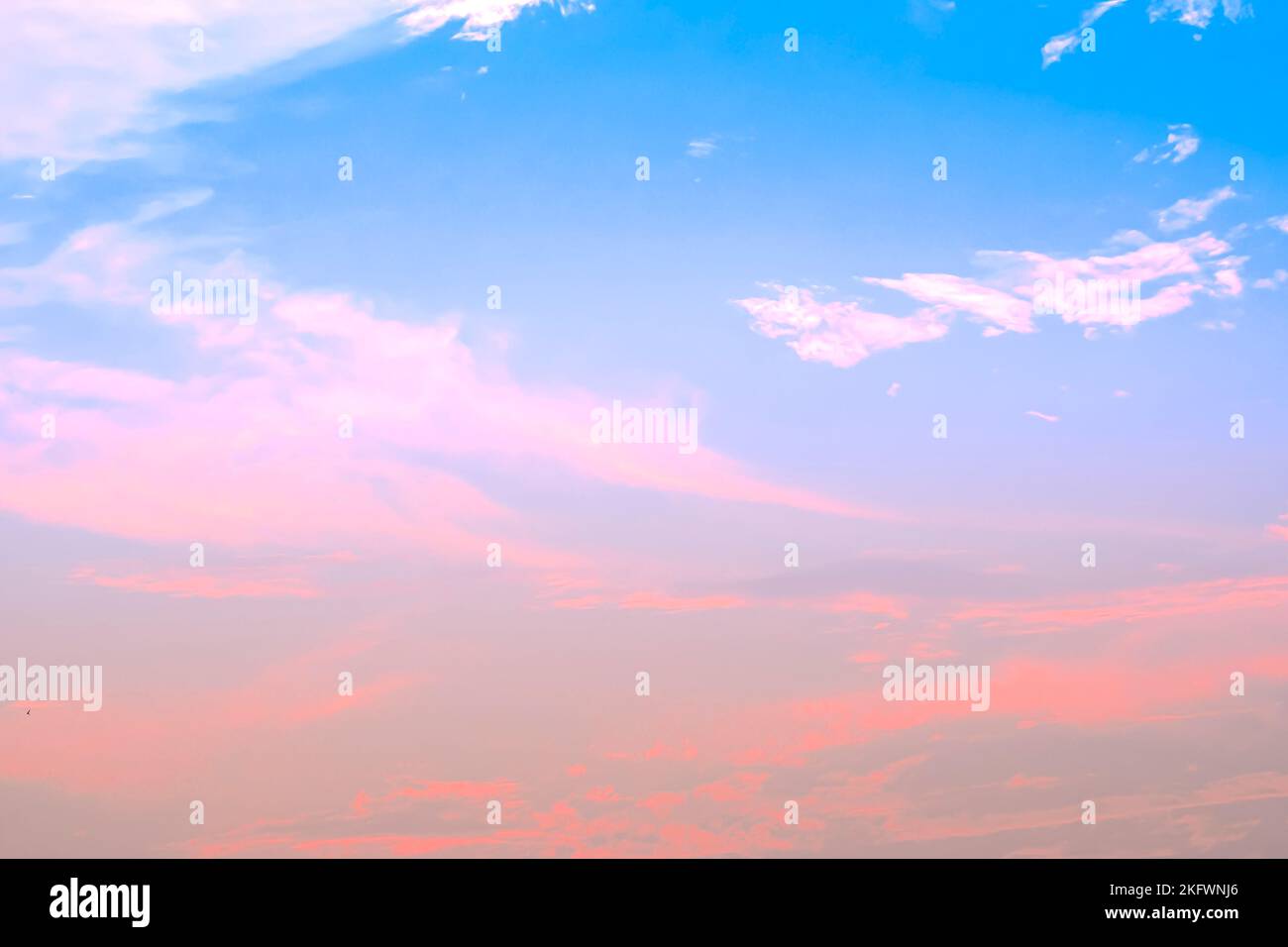 Perfect pink sky. Spring Background. Sky background and pastel color ...