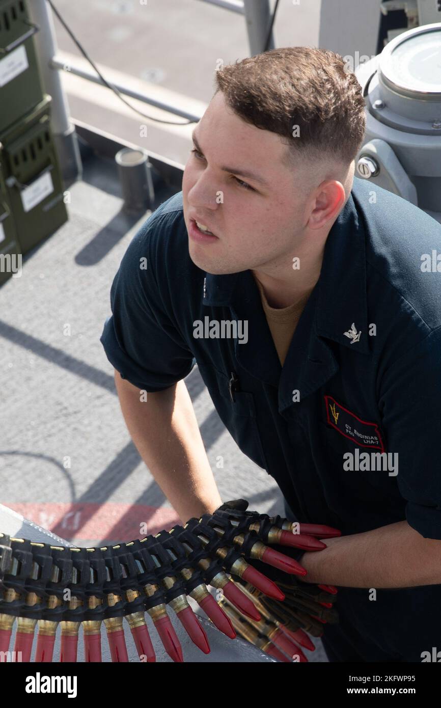 221012-N-IL330-1237 PHILIPPINE SEA (Oct. 12, 2022) – Fire Controlman ...