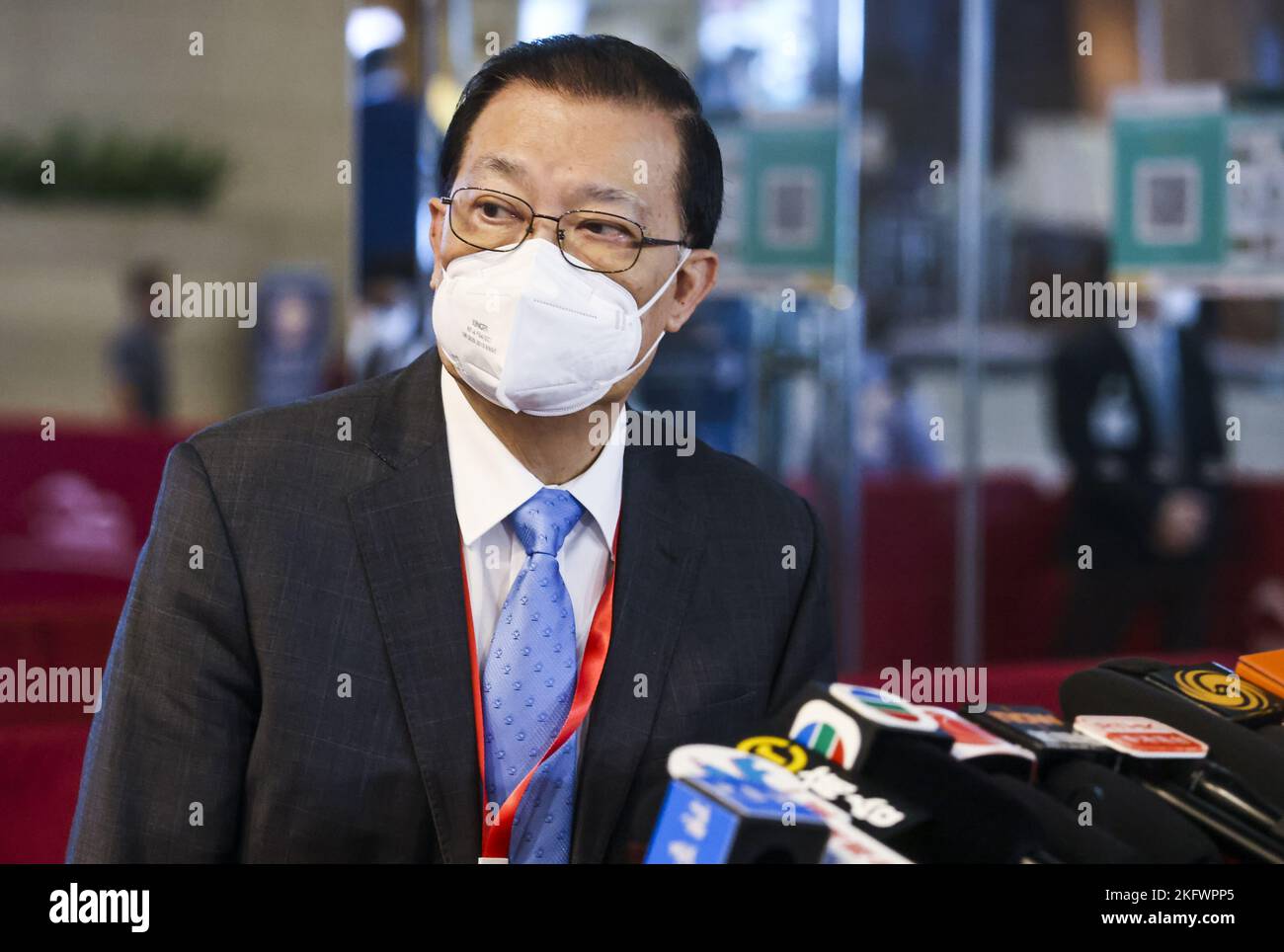 Tam Yiu-chung, the sole delegate to the National PeopleHH Congress ...