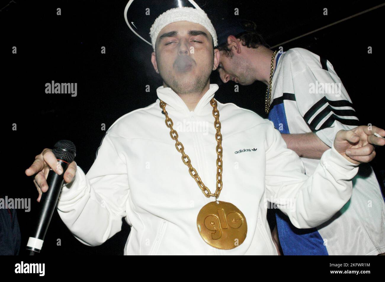 GOLDIE LOOKIN CHAIN, CONCERT, 2003: Adam Hussain at a very early Goldie ...