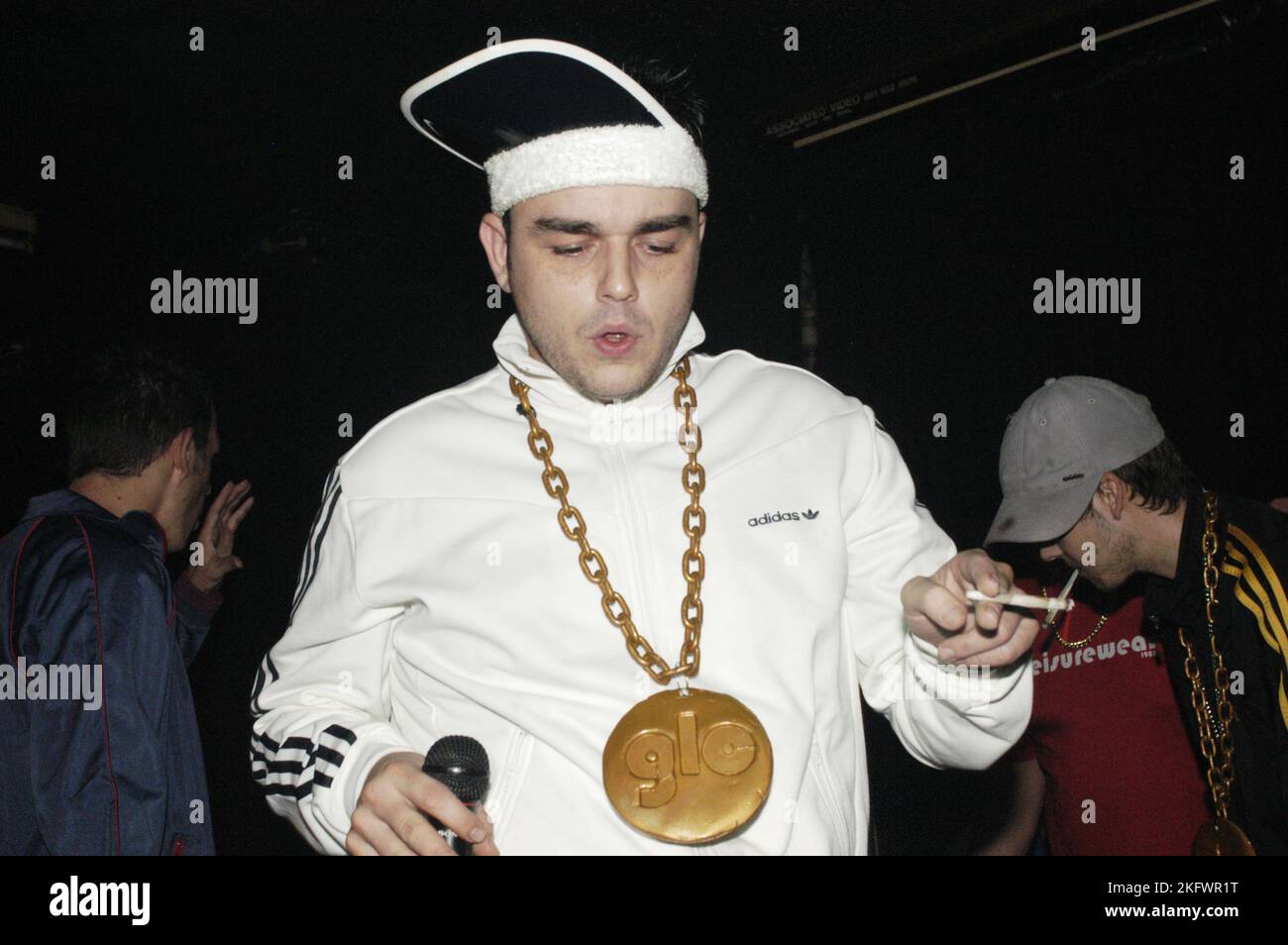 GOLDIE LOOKIN CHAIN, CONCERT, 2003: Adam Hussain at a very early Goldie ...