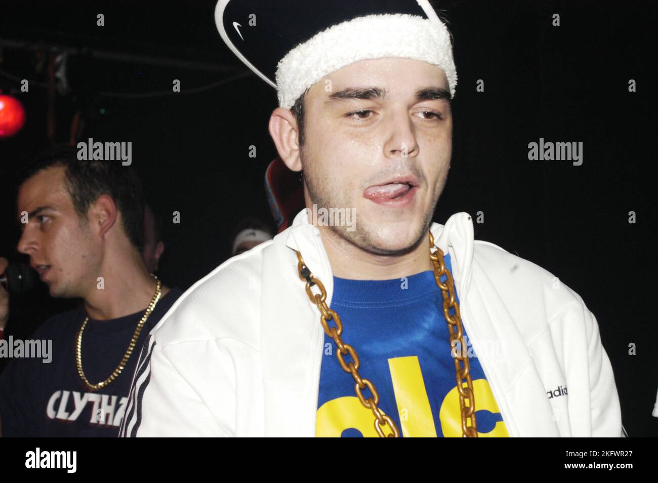 GOLDIE LOOKIN CHAIN, CONCERT, 2003: Adam Hussain at a very early Goldie ...