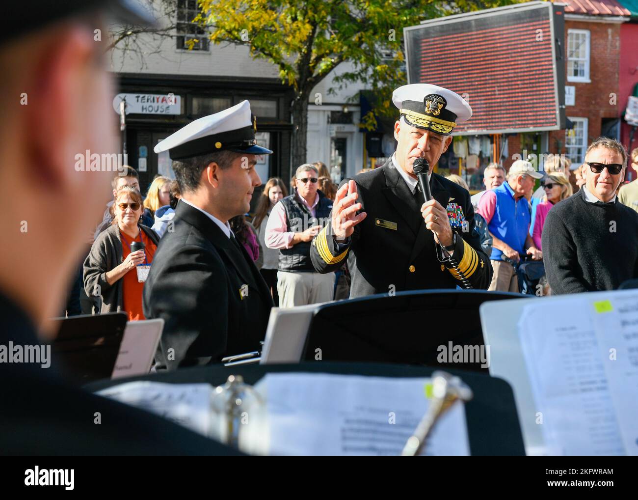 ANNAPOLIS, Md. (Oct. 12, 2022) U.S. Naval Academy Superintendent Vice ...