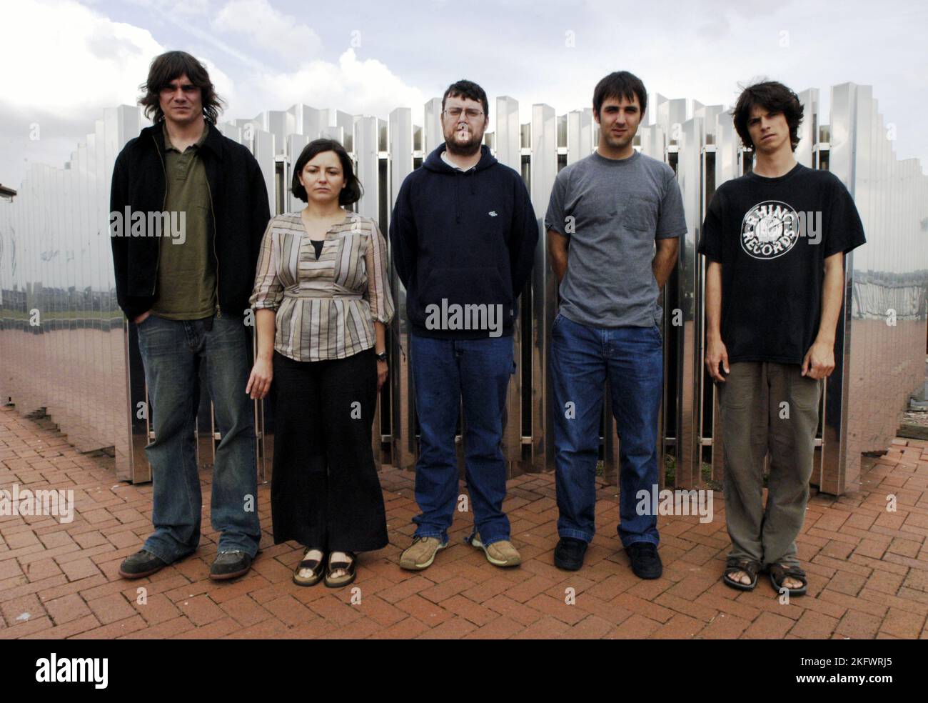GORKY'S ZYGOTIC MYNCI publicity photographs taken in Cardiff, 30 June ...
