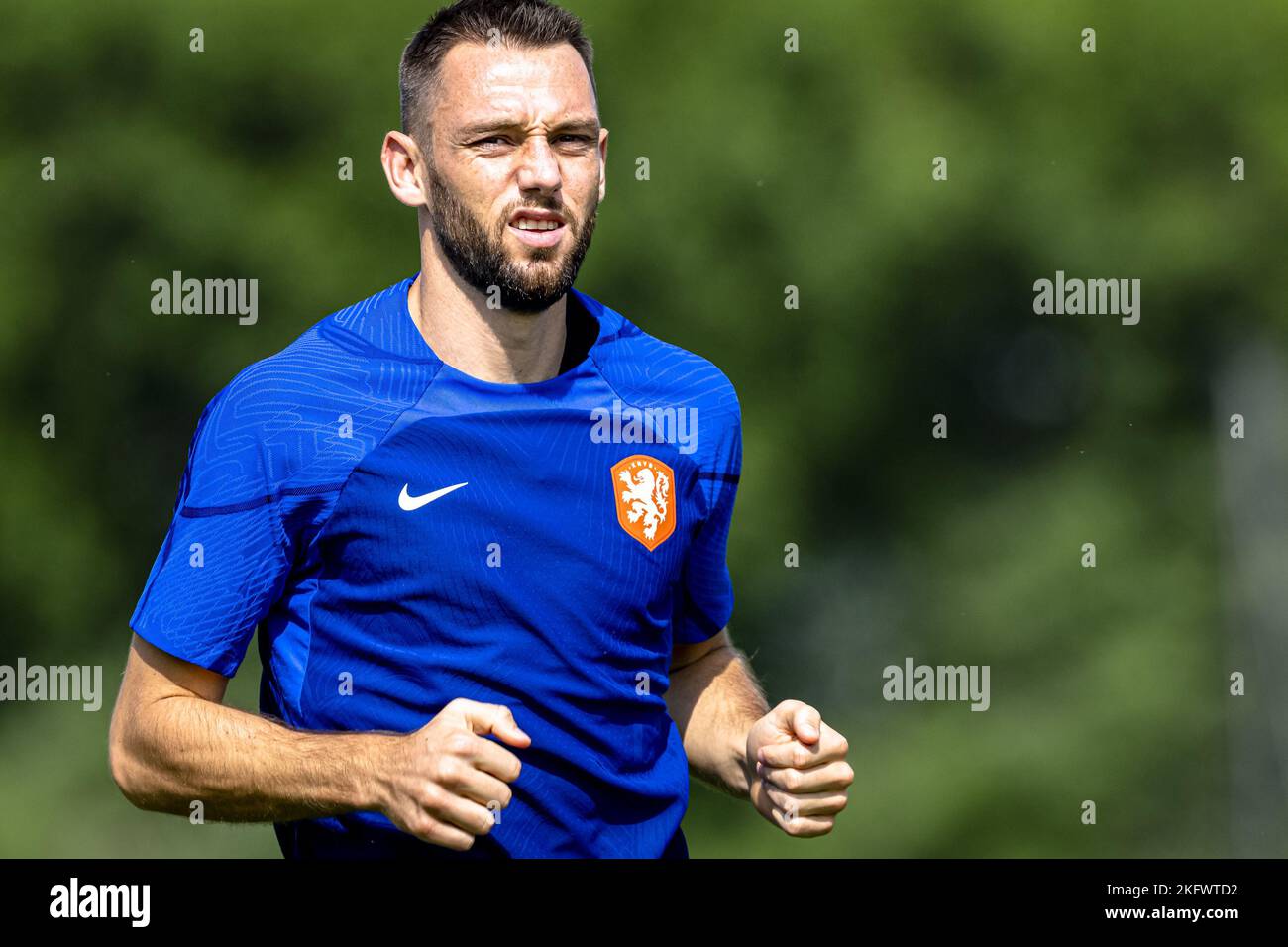 DOHA, 20-11-2022 Oranje in Qatar. Team Netherlands preparing for the ...
