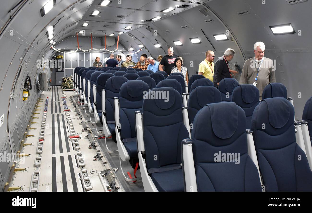 A KC-46A Pegasus from McConnell Air Force Base, Kansas stopped at ...