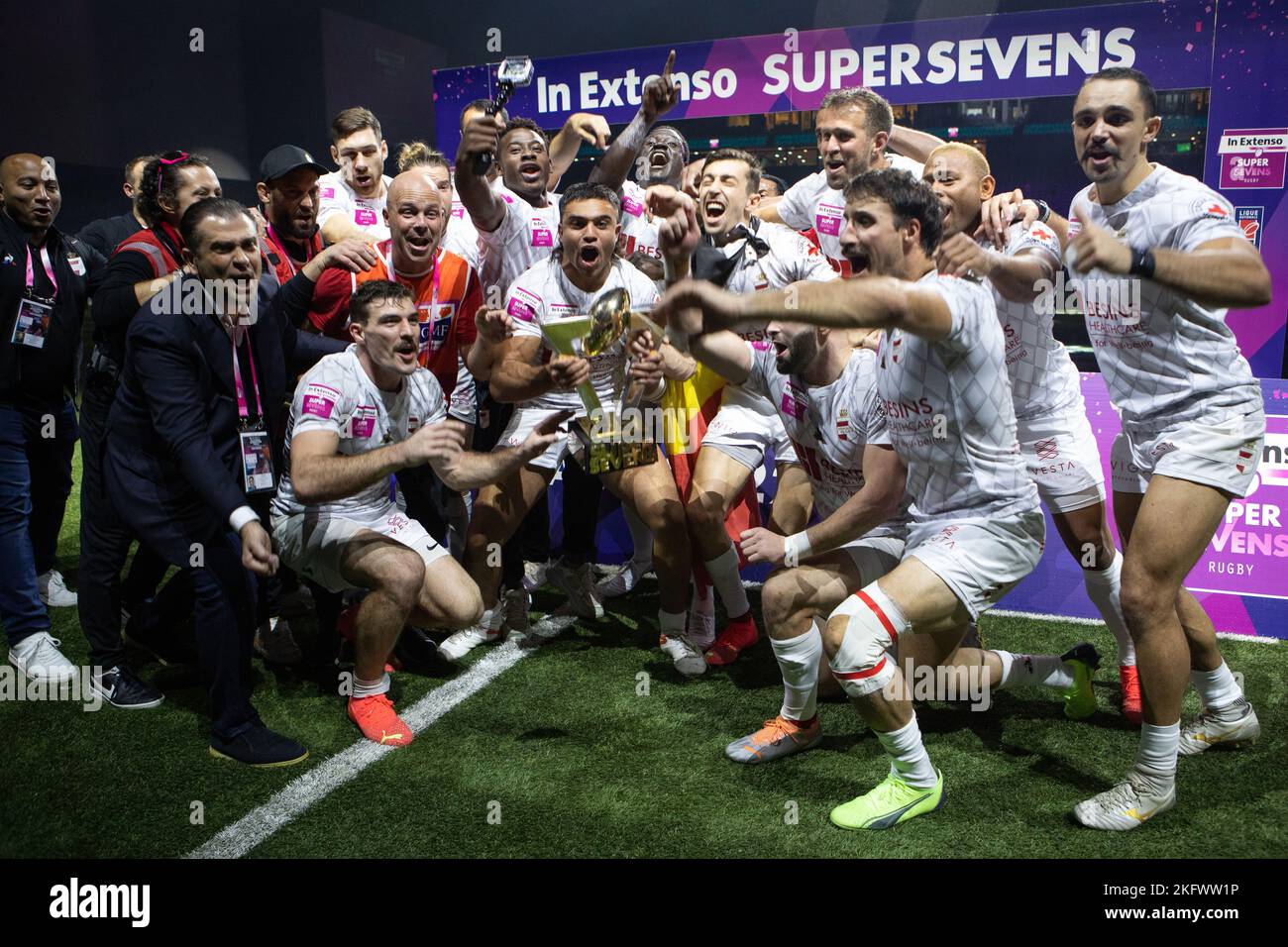 Paris, France, November 19, 2022, Final of the French Rugby ...