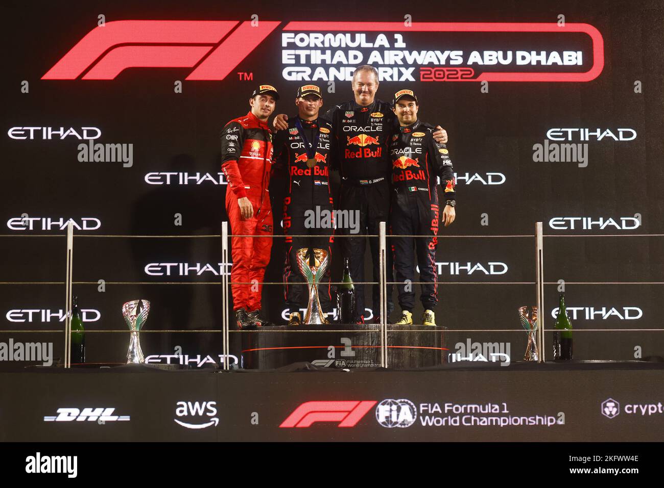 Abu Dhabi, United Arab Emirates. 20th Nov, 2022. Max Verstappen of Red ...