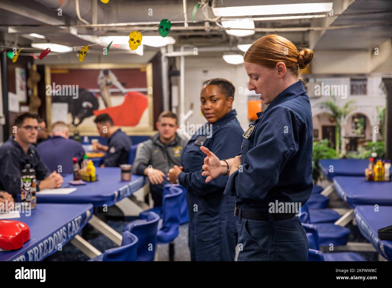 ENGLISH CHANNEL (Oct. 12, 2022) Hospital Corpsman 2nd Class Baylea ...