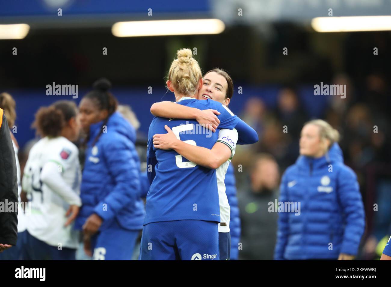 20th November 2022; Stamford Bridge, Chelsea, London, England: Womens Super League Football ...