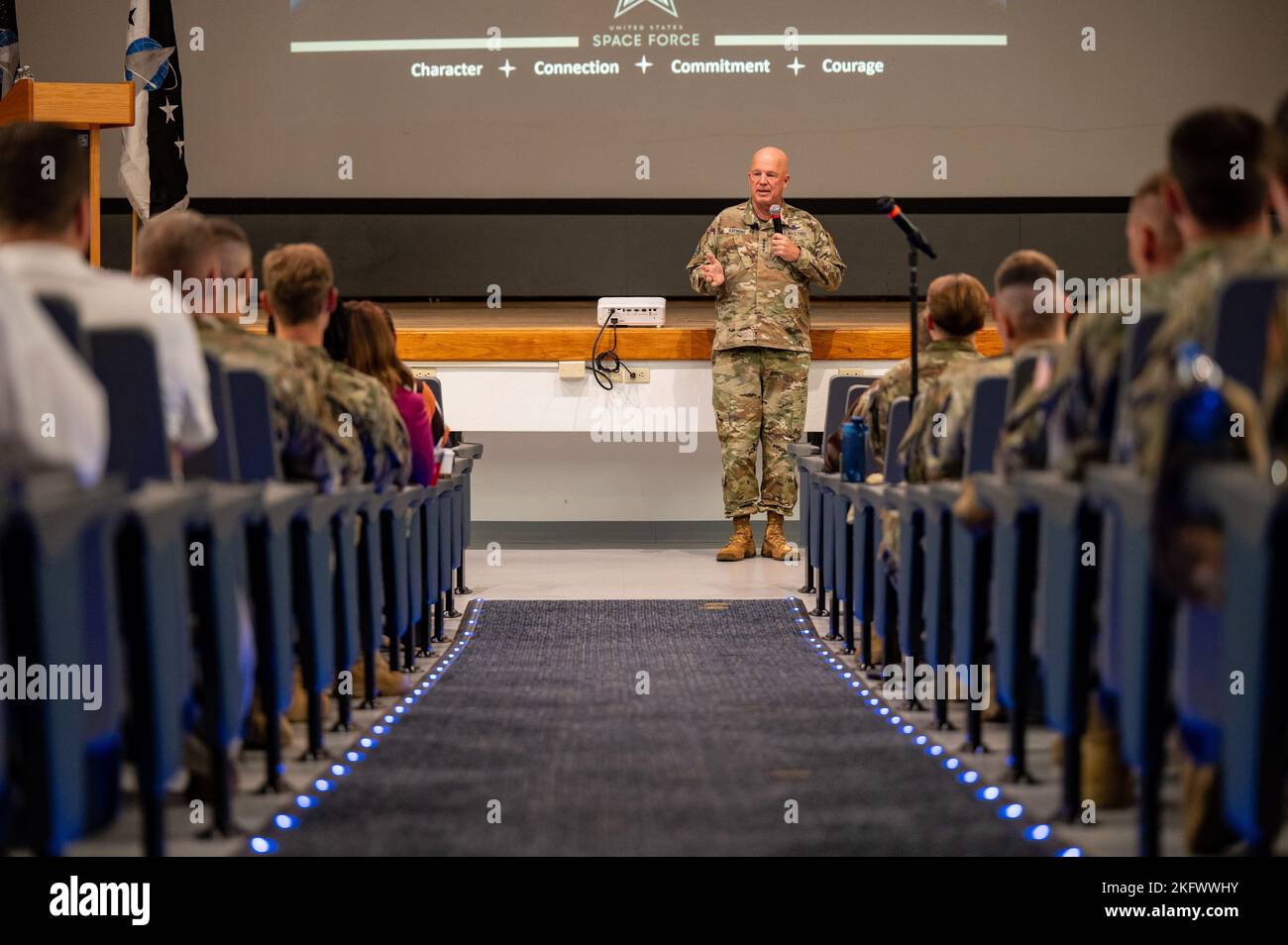 U.S. Space Force Gen. John W. Raymond, Chief of Space Operations ...