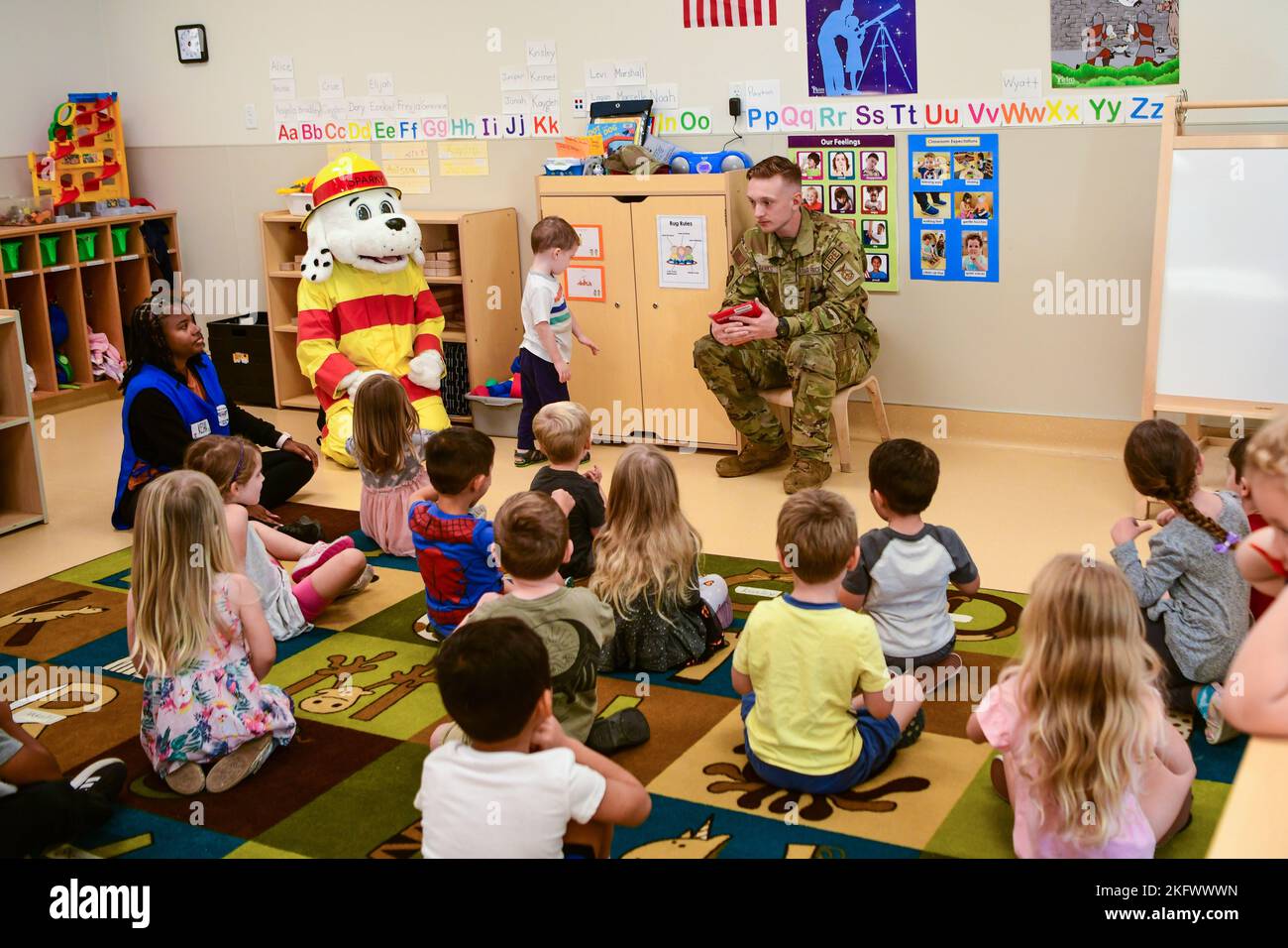 Airman 1st Class Stephen Banks, 9th Civil Engineer Squadron firefighter ...