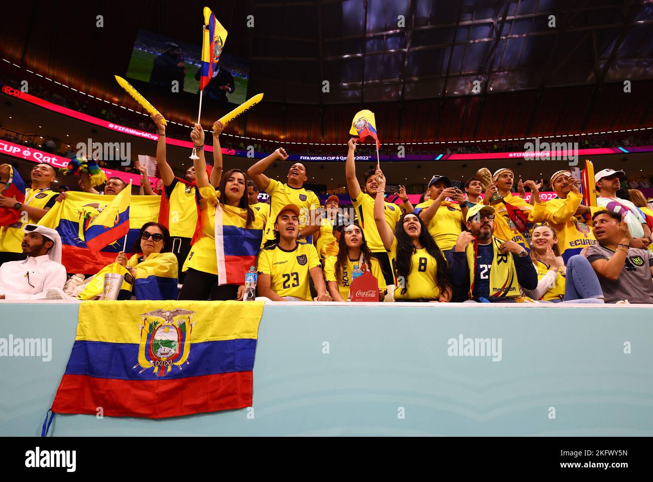 Qatar v ecuador fifa world cup qatar 2022 hi-res stock photography and ...