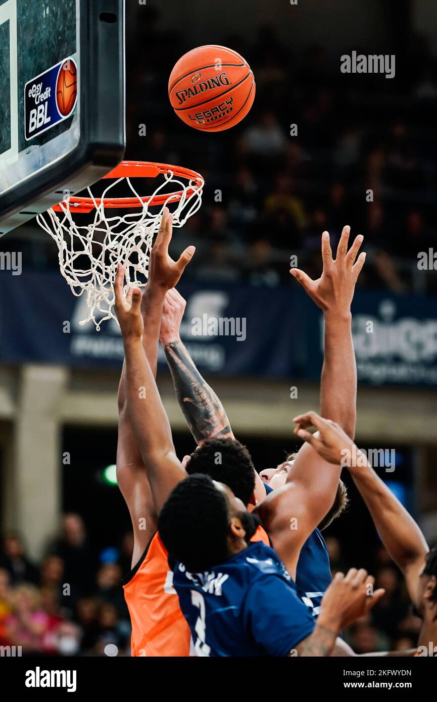 Heidelberg, Germany. 20th Nov, 2022. Basketball: Bundesliga, MLP ...