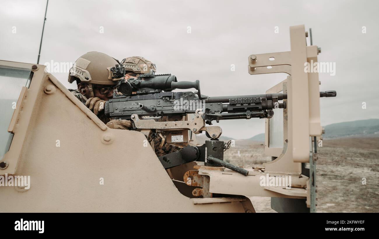 U.S. Marine Corps Lt. Col. McDaniel Sharber, the commanding officer of ...