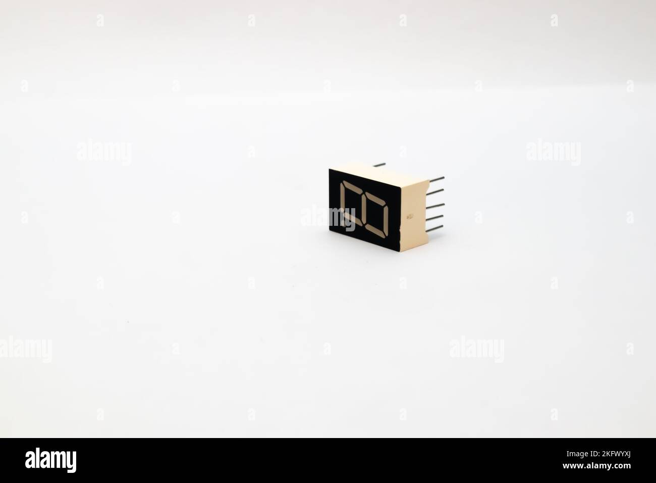 Front view with sleeping pose of a 7 segment module. This port is used ...