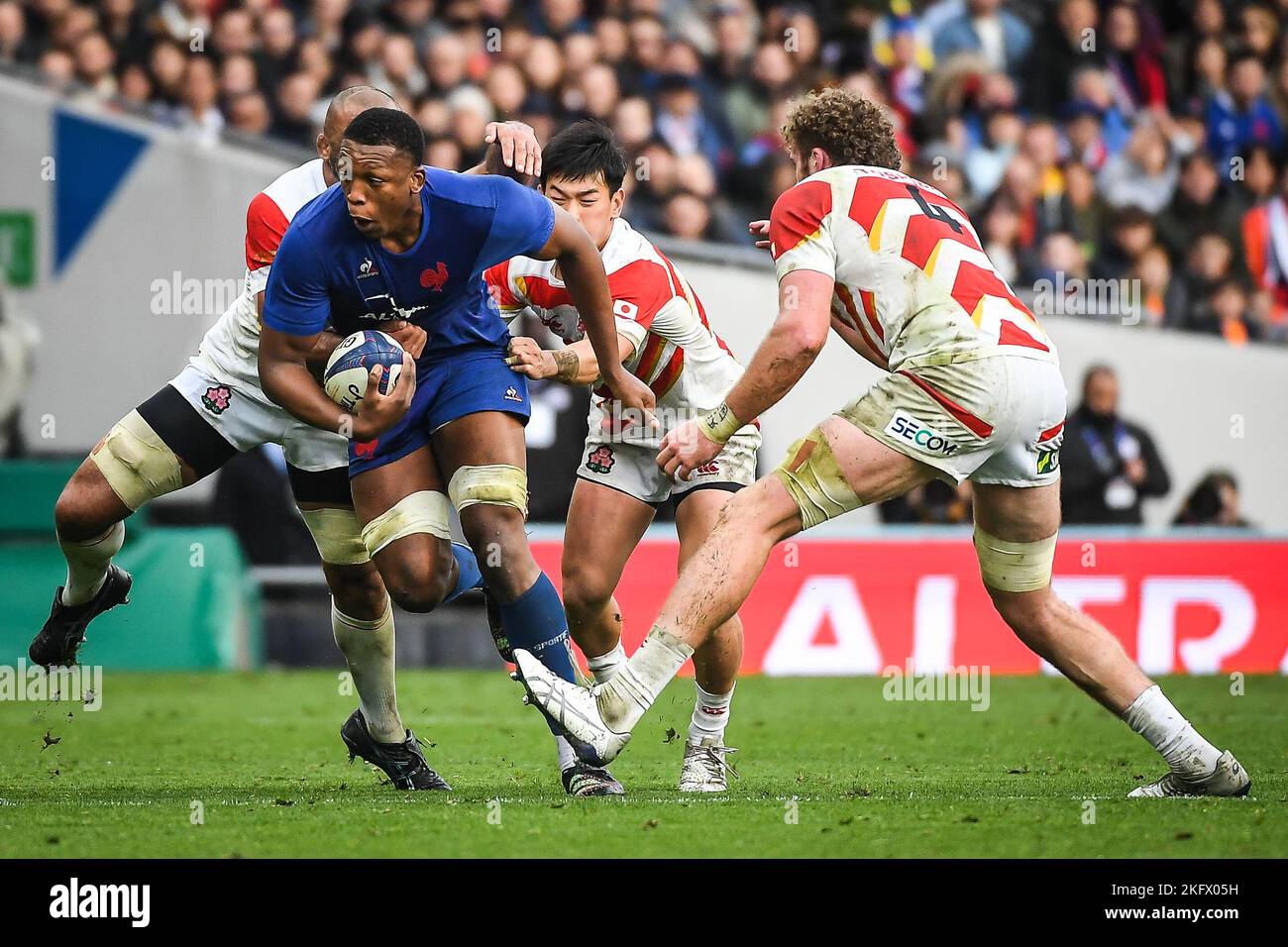 Cameron WOKI of France during the 2022 Autumn Nations Series, rugby ...