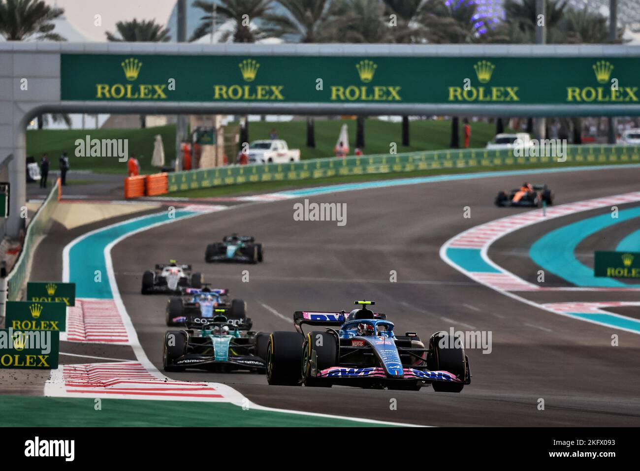 Abu Dhabi, Abu Dhabi. 20th Nov, 2022. Esteban Ocon (FRA) Alpine F1 Team ...