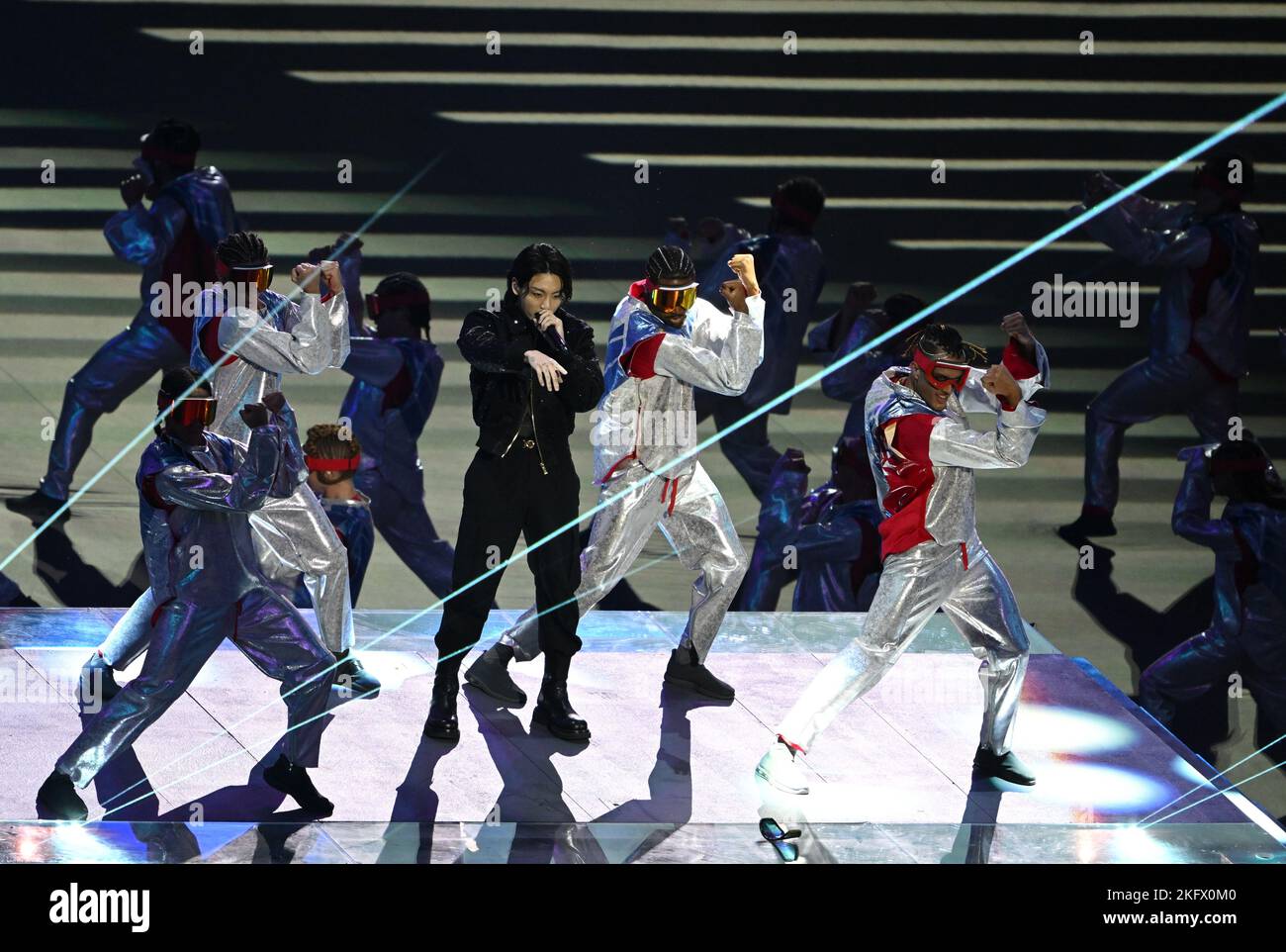 Al Chaur, Qatar. 20th Nov, 2022. Soccer, World Cup 2022 in Qatar, Qatar ...