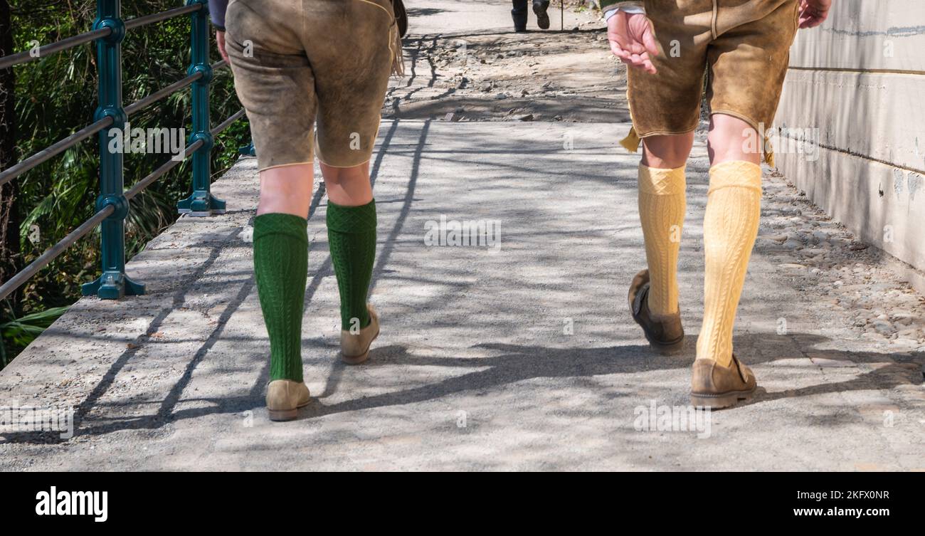 Tyrolean traditional costume, details - South Tyrol, northern Italy ...