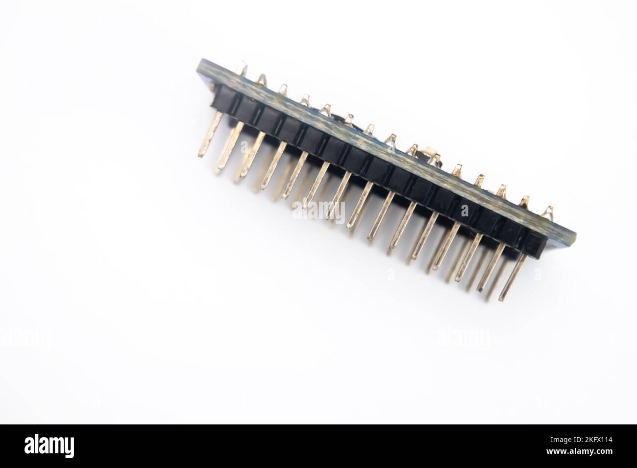 Side View Of A Developing Board Microcontroller Module This Part Is