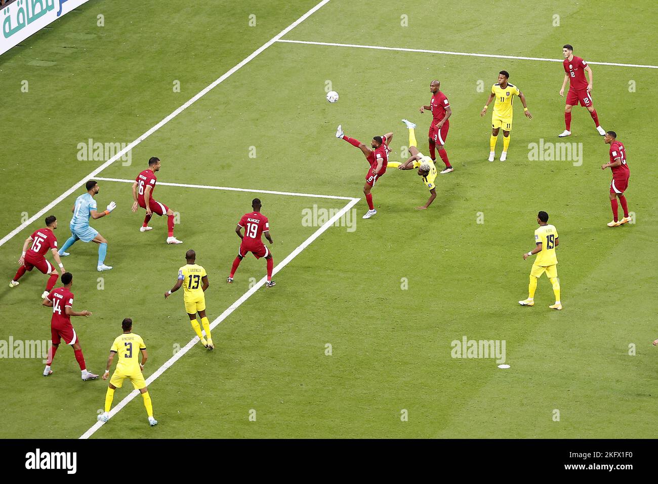 DOHA, 20-11-2022 Al-Bayt Stadium World Cup 2022 in Qatar between Qatar ...