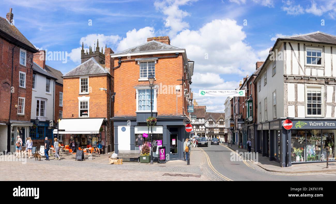 High street lane hi-res stock photography and images - Alamy